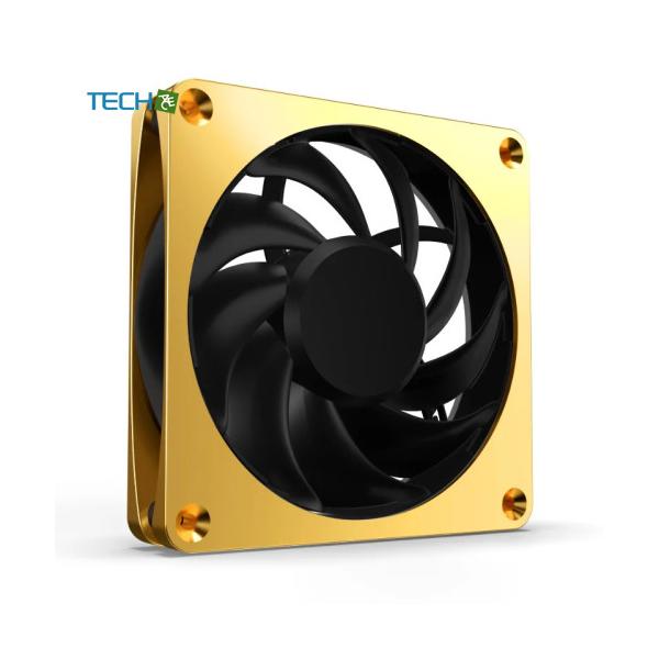 acool (Alphacool ドイツ) Apex Stealth Metal fan 2000rpm gold 120mm 25mm厚 ファン 冷却ファン ケースファン CPUクーラー 水冷 ラジエーター [13854]ダブルデイジーチ...