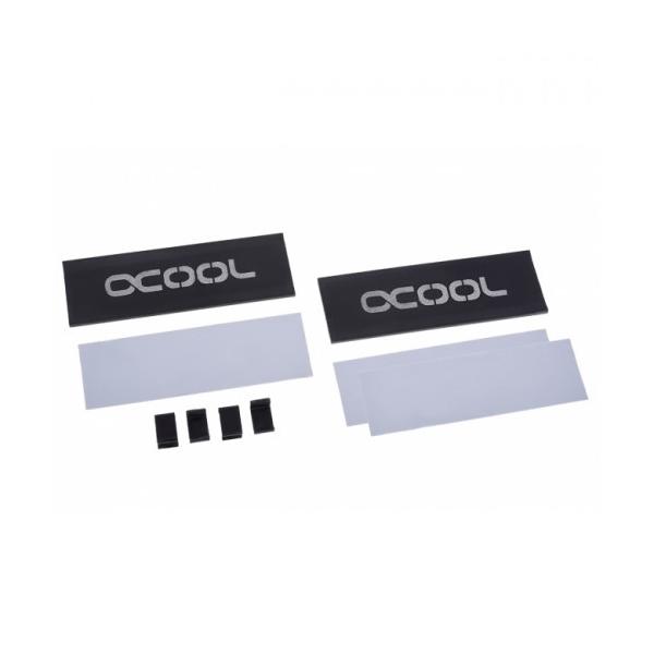 acool (Alphacool ドイツ) HDX - M.2 SSD M01 - 80mm - ブラックM.2 SSD用のミニクーラーです。まず、始めにサーマルパッドをチップ上に置き、さらに冷却プレートを上に置き、クリップで固定する。冷却...