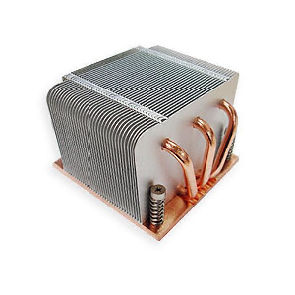 Dynatron K618 LGA1200 /  115X 2U CPUクーラー ヒートシンク [K618]ヒートパイプを有したヒートシンクがベースになる能動的なクーラーです。2U以上のサーバーのために125WのCPU熱設計電力をサポートします。