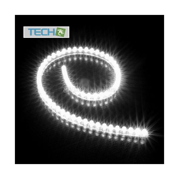 LAMPTRON FLEXLIGHT STANDARD - 96 LEDs - ホワイト（白） ストリップライト PC LEDテープライト LEDモール 12V 4ピン柔軟性と防水性に富んだ水冷却システムファン用の96LED Flexライト...