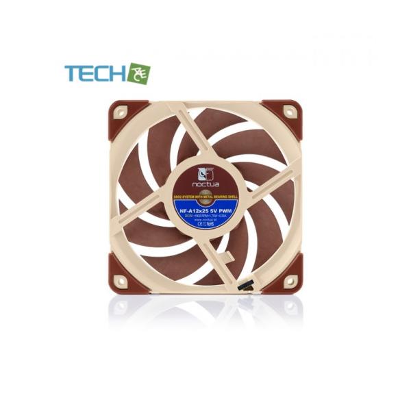 Noctua NF-A12x25 5V PWM 120mm 25mm厚 ファン 冷却ファン ケースファン CPUクーラー 水冷 ラジエーター 5V仕様【6年保証】静かな冷却パフォーマンスを実現する高度に最適化された次世代の120mmファンで...