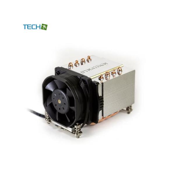 Dynatron R24 LGA2011/2066/NARROW 2U CPUクーラー ヒートシンク [R24]新しく革新的な60x60x28mm PWM FAN、アルミニウムヒートシンク、ヒートパイプはCPUに直接接触し、最大165ワット...