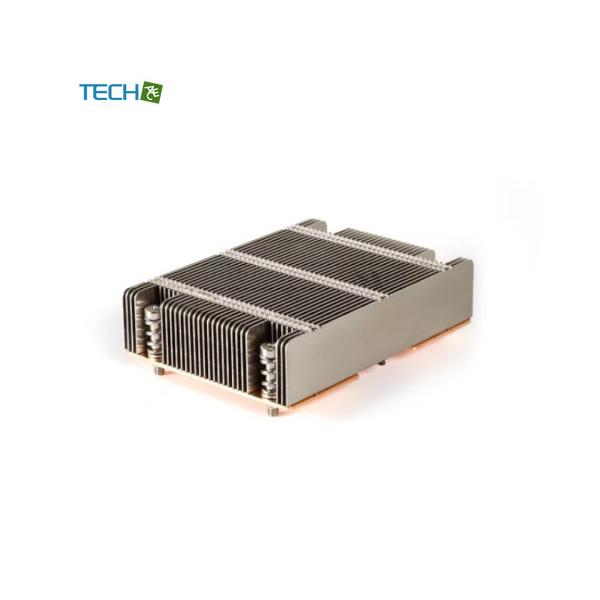 Dynatron R31 LGA2011/2066/NARROW 1U CPUクーラー ヒートシンク [R31]1Uサーバソリューション向けにTDP 165ワットに上昇させるアルミニウム積層フィンを備えた蒸気チャンバがベースになっています。