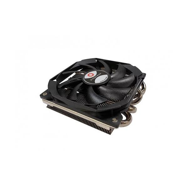 Dynatron T497 Intel/AMD両対応 Intel LGA1151/1150/1155/1156 1U ラックマウント サーバー 全高30mm 超薄型 トップフロー CPUクーラー高いエアーフローを提供するPWMファンを備えた...