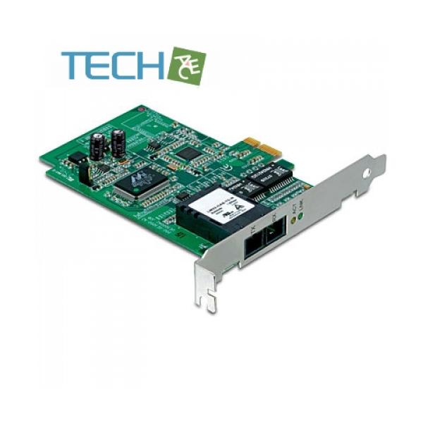 【新品特価品】Trendnet TEG-ECSX - 高速Gigabit対応 ファイバーPCI Express アダプター●ギガビットSCタイプのMultiモード対応により、最高550mの距離を拡張可能●最先端技術PCI Expressアー...