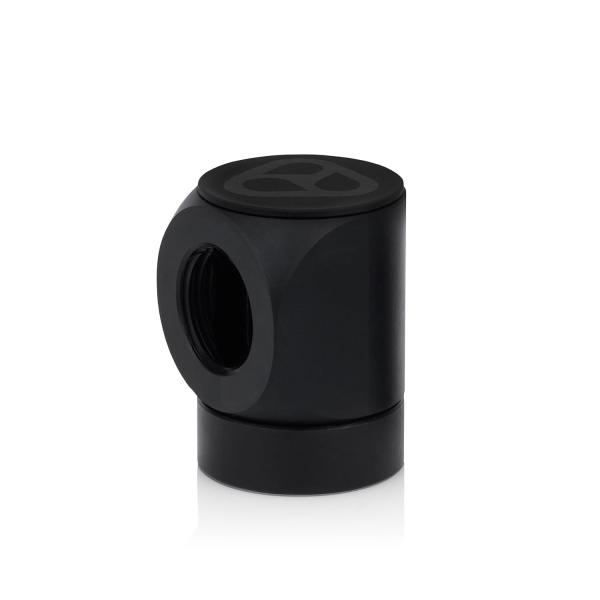 Thermal Grizzly DeltaMate Rotary FF90° Black 接続パーツ 水冷パーツ G1/4 フィッティング コネクター 継手　[TG-DM-FIT-0010]●カスタム水冷向け高品質フィッティングカスタム水冷...