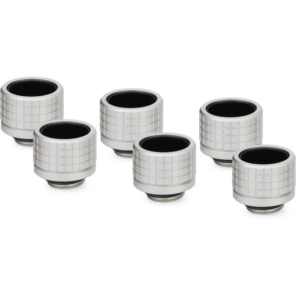 Thermal Grizzly DeltaMate Fitting  HT16 Matt Nickel 接続パーツ 水冷パーツ G1/4 フィッティング コネクター 継手　[TG-DM-FIT-6202]●カスタム水冷向け高品質フィッティン...