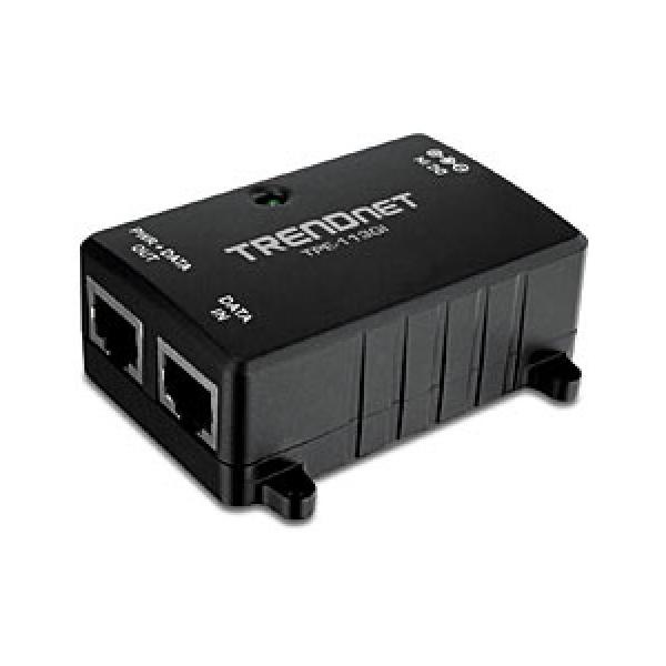 【新品特価品】Trendnet TPE-113GI - GIGA パワーオーバーイーサネット(PoE)インジェクター●Full Duplexサポートによりファーストイーサネットで高速通信！●PoE電力を最大100mまで提供●非ギガビットPo...