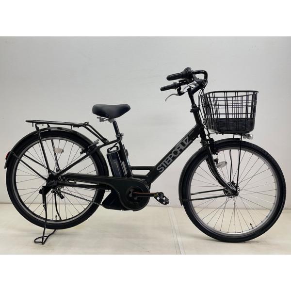 中古 電動自転車 です。経年劣化や傷等が御座います。洗車、部品交換、整備後に実走行にて動作、バッテリー状態のチェックをしております。▼仕様・車名　　　　　：ステップクルーズ・カラー　　　　：カーキ・号機　　　　　：A85・サイズ　　　　：2...