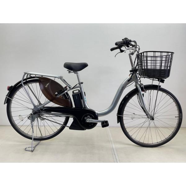 中古 電動自転車 です。経年劣化や傷等が御座います。洗車、部品交換、整備後に実走行にて動作、バッテリー状態のチェックをしております。▼仕様・車名　　　　　：パスwith・カラー　　　　：シルバー・号機　　　　　：X0U4・サイズ　　　　：2...