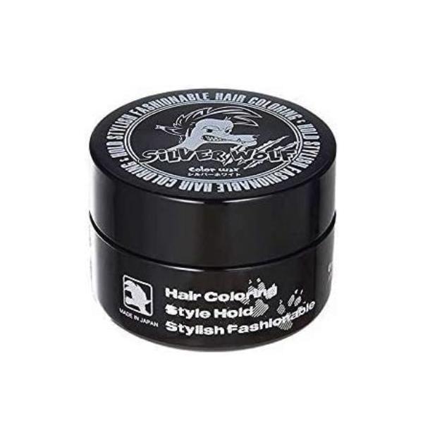 商品紹介色・香り・セット力にこだわり開発○特長・カラーリング&amp;スタイリングワックス・カラーはクールなシルバーホワイト・フルーツ系のさわやかな香り・セット力UP※この製品はお手軽にヘアカラーを楽しむための専用ワックスです。シャンプーで...