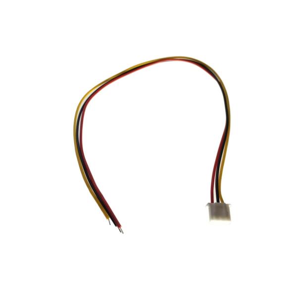 基盤配線用XH2.54コネクタ付きケーブルオス3ピン・タイプケーブル長さ：30cm、ケーブル太さ：1.3mm電子機器の基盤上の配線用として一般的に使用されているコネクタです。既存ケーブルの延長用や、断線ケーブルの修理交換用にお使い頂けます。...