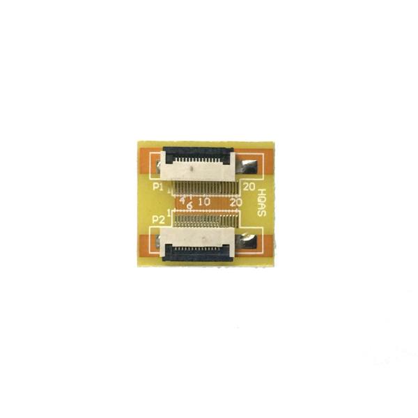 フラットケーブル用延長基盤（14ピン）フラットケーブルは0.5mmピッチのみ対応（コネクタはラッチ・ロック式）外部機器への接続や信号の抽出の為に延長が必要な場合などでお使い頂けます。フラットケーブルは付属しておりません。試作、研究開発用に。...