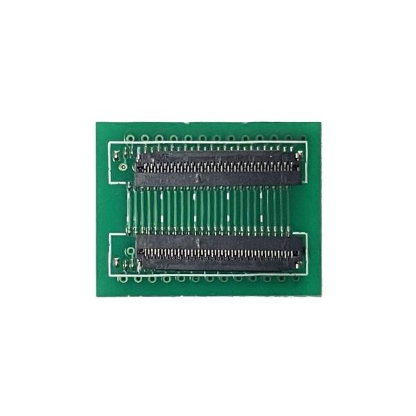 フラットケーブル用延長基盤（45ピン）（コネクタは45ピンで基板は違うピン数のものとなる場合がありますが、ご使用上の問題はございません。）フラットケーブルは0.3mmピッチのみ対応（コネクタはラッチ・ロック式）外部機器への接続や信号の抽出の...