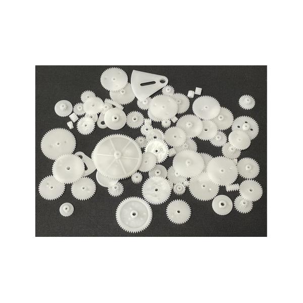 歯車ギア約70個セット割れてしまったギアの修理交換用として予備の保守パーツとしてロットによって数量及び内容物は若干変動致します。＜この商品の配送について＞この商品は郵送メール便での御発送となります。郵送での御発送の為、状況によって到着まで3...