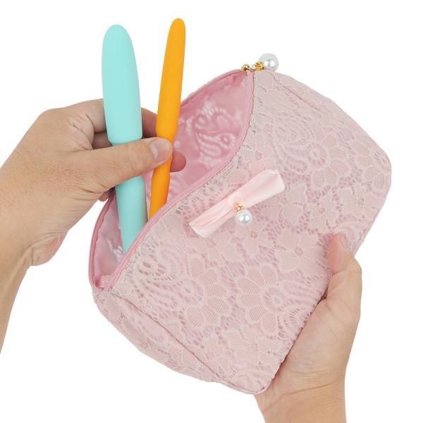 ――こちらの商品はピンクポーチです――安心の医療機器としてリニューアル！　医療機器登録番号:11B1X10025913801　機械器具52　医療用拡張器　一般医療機器　膣拡張器具 11267000(JMDN)性交痛のお悩みに新たな視点でサポ...