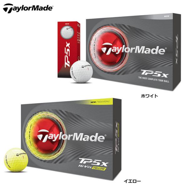 テーラーメイド TM26 TP5x ボール 2026年モデル世界のトップが信頼する、5層の実力。NEW「TP5x」ボール登場。 世界で戦うチームテーラーメイドの成功が、その性能を物語る。新しい「TP5x」ボールは、ティーショットで圧倒的な低...