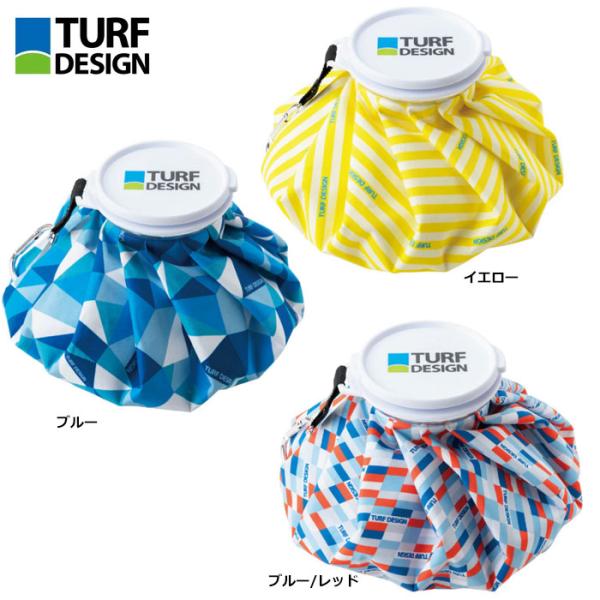 TURF DESIGN ターフデザイン アイスバッグ TDIB-BF75カラビナ付きで便利になったアイスバッグ。夏の暑い日に最適な氷を入れやすい開口部です。容量たっぷり入ります。素材：内層 / TPU外層 / ポリエステルRING / ポリ...