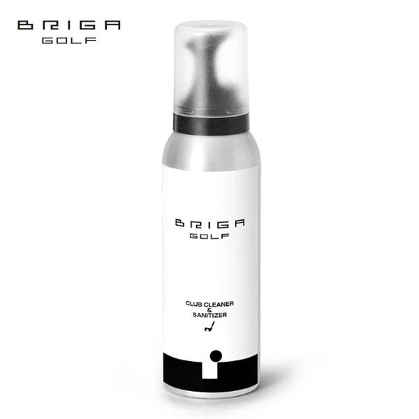 BRIGAGOLF クラブクリーナー＆サニタイザー CLUB CLEANER＆SANITIZERゴルフクラブのグリップ、シャフト、ヘッドのための除菌フォームクリーナー。高密度の泡がグリップの汚れ、金属部のくもりや汚れを浮かせてスッキリ落とし...