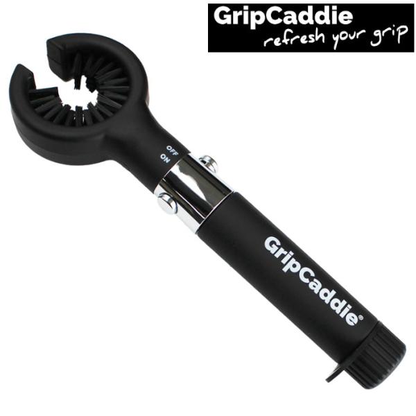 グリップキャディ ゴルフグリップ クリーニングブラシグリップキャディならコース内でもコース外でも、内蔵タンクでしっかり洗浄。どこにいてもグリップを清潔に保てます！ さらにグリップの寿命を延ばすだけでなく、あなたのゴルフの上達と環境保護にも役...