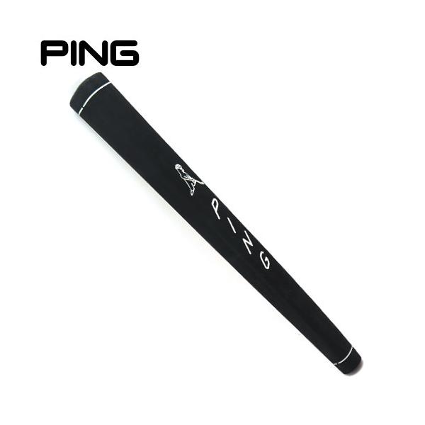 ■PING ピン PP58 Black Cord Midsize ブラック コード ミッド パターグリップ人気のあるピンパターグリップのデザイン。重量：約98g※メール便対応商品(但梱包サイズを超える数量2本以上をご購入の方は通常発送となり...