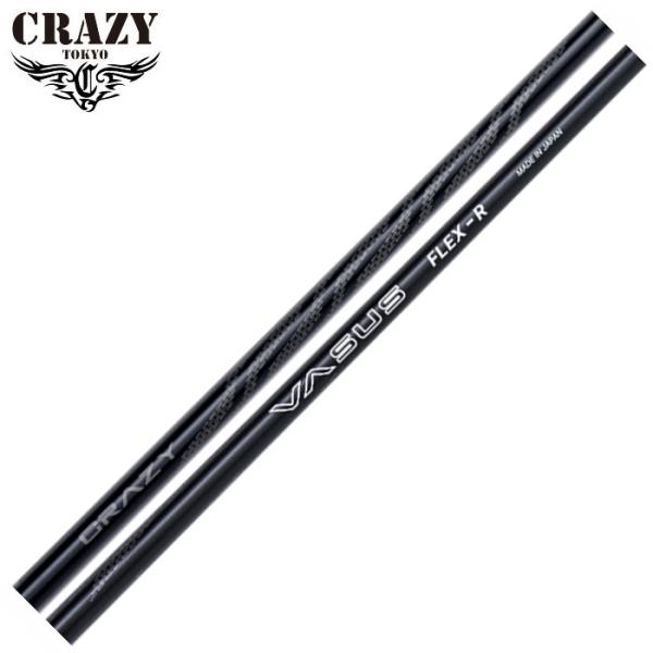 天翔　クレイジーな超弾道。CRAZY VASUSVASUSはCRAZYが新たにカーボンの組み合わせを独自研究し、つかまり過ぎのミスを軽減させ、インパクト付近でのスピーディーなしなり戻りによって、高弾道かつ、高初速を図れる　振りやすさ　を追求...