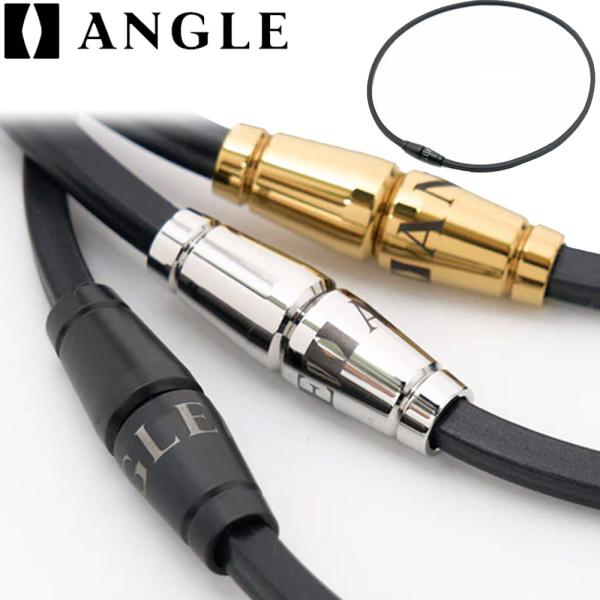 筋肉の深層に届く磁気ネックレスつらい肩こり・首・背中・血行改善に効く/リカバリー効果アングル独自の技術で、ループ全周にわたり2本のゴム磁石(50mT)を『同極並行配列』で内蔵。同極同士による反発力で磁力が着用部位の広範囲に深く影響し血行を改...