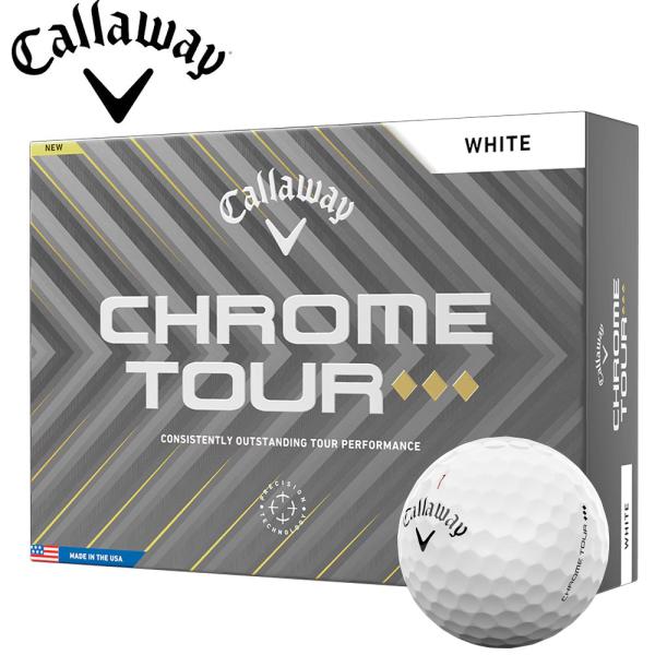 2024年登場のCHROME TOURシリーズに、ハードヒッター向けの「CHROME TOUR ボール」が新たに追加されました。構造は4ピースとなっています。特徴は、CHROME TOURボールと比べてロングゲームにおける低スピンと、CHR...
