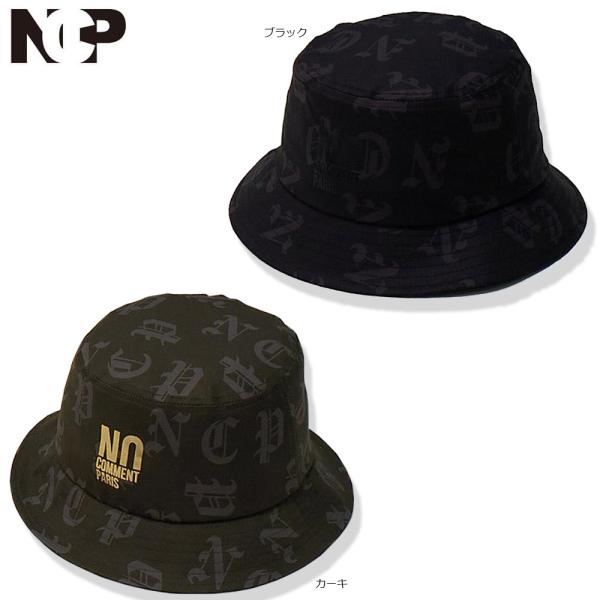 ゴシック調のNCP総柄モノグラムがプリントされたバケットハット。サラッとした薄手の生地ですが、軽いハリ感がありますので形をキープしたまま綺麗にお召いただけます。サイズ：約56cm素材：ポリエステル※使用している画像はメーカーのものになります...