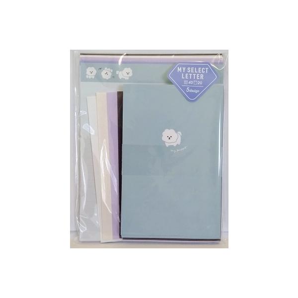 封筒5柄20枚サイズ約148ｍｍ×98ｍｍ便せん5柄40枚サイズ約190ｍｍ×143ｍｍ