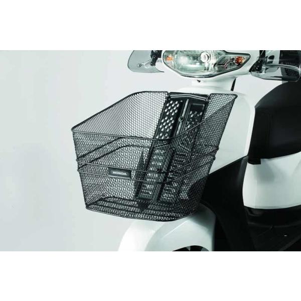 TACT　フロントバスケット：XLタイプ   HONDA（ホンダ） ◇大容量サイズで、荷物の積載に便利なメッシュタイプのバスケットです。サイズ   （開口部）前幅360mm×後幅390mm×奥行き380mm           （底部）前幅...