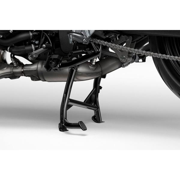 品番：08M00-MLV-J00適用号機：SC94-1000001〜取付時間：0.2H材質：スチール表面処理：防食塗装処理カラー：ブラックメンテナンス時及び長期保管時に便利な専用設計されたセンタースタンド。接地プレートの大型化と専用設計によ...