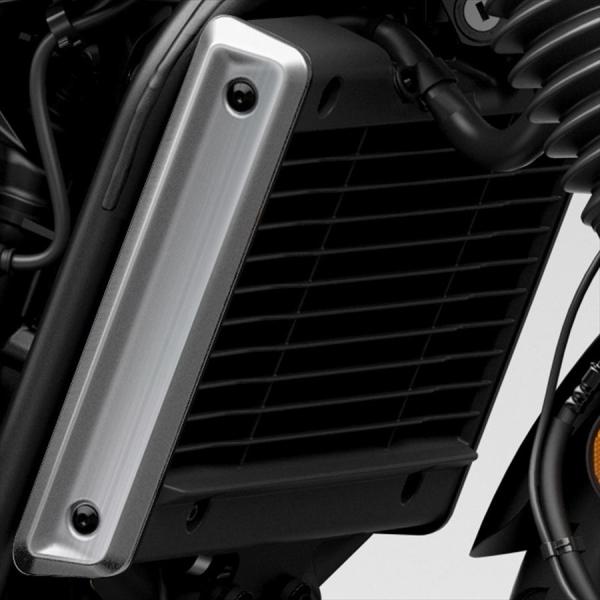 品番：08P70-MLA-AA0適用号機：SC87-1000001〜ラジエターサイドをスタイリッシュに演出することができるラジエターカバー。左右セット。材質:アルミ、無色アルマイト仕上げ。※S Edition標準装備(S Editionに標...