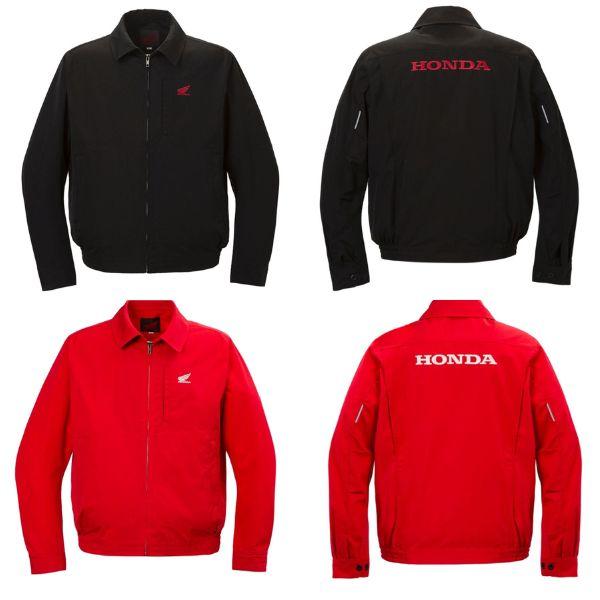 襟先タブリリース・アジャスタブルカフス仕様。背中はアクションプリーツタック仕様両袖の後ろにはリフレクター付きカラー：ブラック、レッドサイズ：S、M、L、LL、3L、4L素材：表地／ポリエステル65％、コットン35％（表：テフロン加工／裏：ポ...