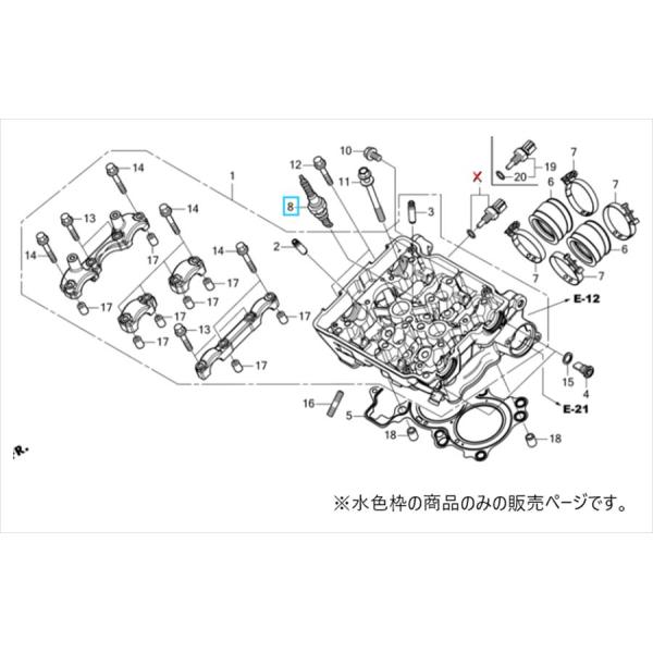 【消耗品交換セット】 スパークプラグ 2個セット レブル500 PC60 NGK  CPR8EA-9適合：販売呼称 / 機種名 / タイプ / エンジン号機 / フレーム号機 / スロットルボディ号機Rebel 500 / CMX500A ...