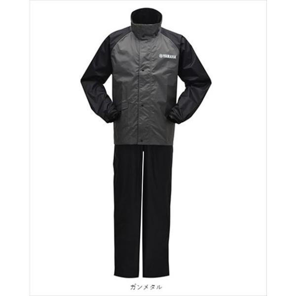 ◆ガンメタル　L撥水加工にフッ素化合物を使用しない「環境に配慮した」新しいレインウェアを実現しました。コンパクト収納袋付き。素材表地：ナイロン100%（PVCラミネート加工）裏地：ポリエステル148%（メッシュ）【使用上の注意】防水加工や防...