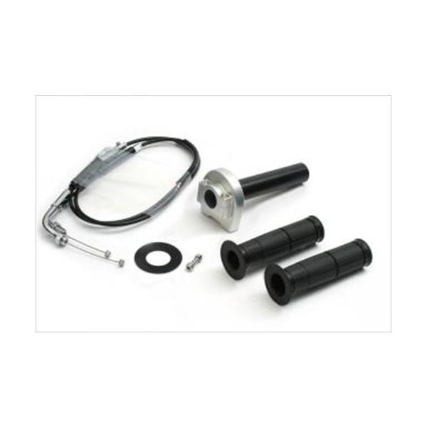 ACTIVE(アクティブ)  【4538792365428】 1061361 スロットルKIT (ホルダー:TYPE-1 SIL) 巻取φ36 (メッキ金具) YZF-R1 04-06車種別スロットルキット TYPE-1■シルバー×巻取径φ...