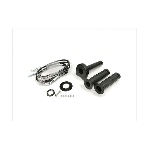 ACTIVE(アクティブ)  【4538792332598】 1062212 スロットルKIT (ホルダー:TYPE-2 BLK) 巻取φ32 (メッキ金具) 700mm汎用スロットルキット TYPE-2 ■ブラック アクティブ スロットル...