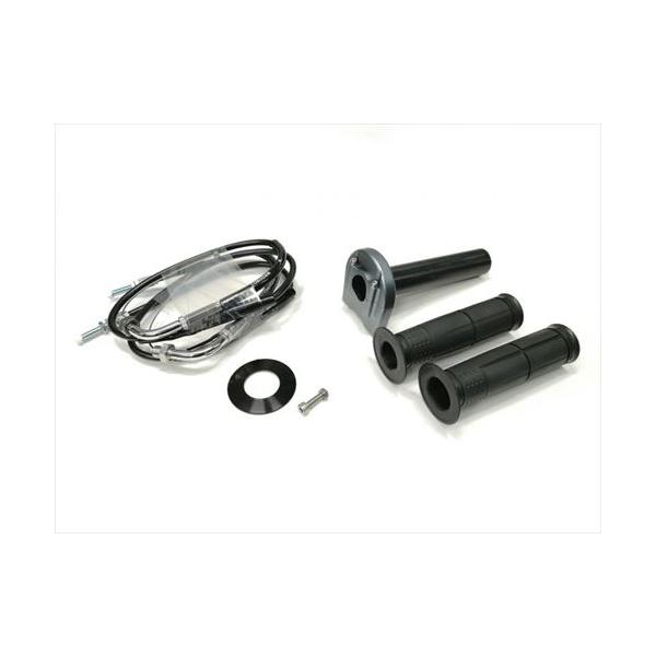 ACTIVE(アクティブ)  【4538792579566】 1063313 スロットルKIT (ホルダー:TYPE-3 Gメタ) 巻取φ36 (メッキ金具) 700mm汎用スロットルキット TYPE-3 ■ガンメタリック アクティブ スロ...