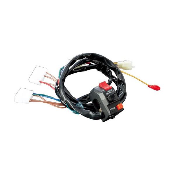 ACTIVE(アクティブ)  【4538792007854】 1387302 スイッチASSYスイッチキット TYPE-1薄型のスイッチボックスを採用し、スロットルキットの装着に最適なスイッチキット。「TYPE-1」では、ヘッドライトの点灯...