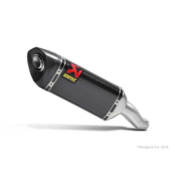 【4538792888743】  e4仕様 SLIP ON LINE カーボンYZF-R25 14-21/YZF-R3 15-21/MT-25 15-21/MT-03 16-21 AKRAPOVIC ■EC仕様 スリップオンラインMOTO ...