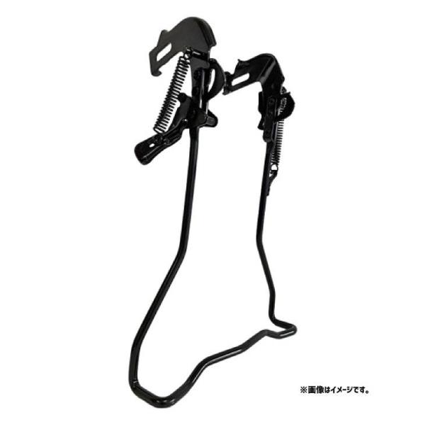 荷物を載せていても楽に駐輪できる両立スタンドL型で駐輪しやすいスタンドです。スタンド下部のL字になっている部分を踏み込むとスタンドが車体を持ち上げてくれるので、手だけで車体を持ち上げるよりも楽に駐輪することができます。■正爪フレーム対応■オ...