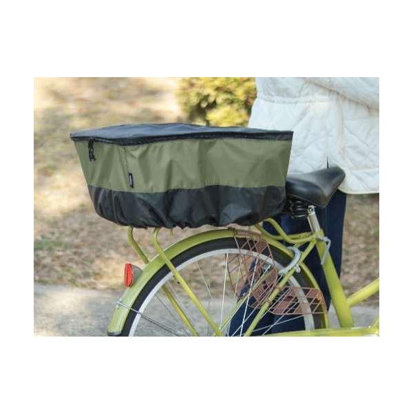 ツートンカラーの後ろ用バスケットカバー4色展開で様々な自転車と合わせやすいデザインの後ろバスケットカバーです。■カラー：グレー/ブラック(HGY/BK)、ネイビー/ブラック(HNV/BK)、カーキ/ブラック(KH/BK)、ベージュ/ブラック...