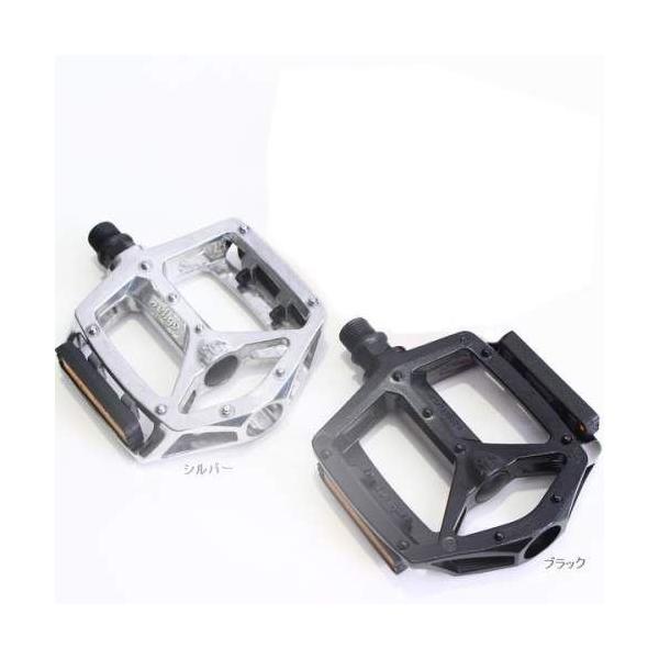 【asahi(アサヒ) 】 【4560285369071】 48606000 あさひ B249-DUアルミプラットホームペダル シルバーMTBや街乗りにオススメなフラットペダル。■ 軸サイズ：9/16インチ■ アルミ製■ ポリマーベアリング...