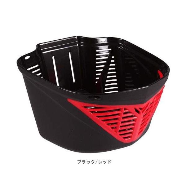 【asahi(アサヒ) 】 【4562333378806】 56593000 あさひ 12月中旬頃入荷予定 CTB樹脂前カゴ ブラック/レッドジュニアマウンテンバイクなどの子供用自転車向けの樹脂製バスケットです。　ぶつけても凹まない、錆びな...