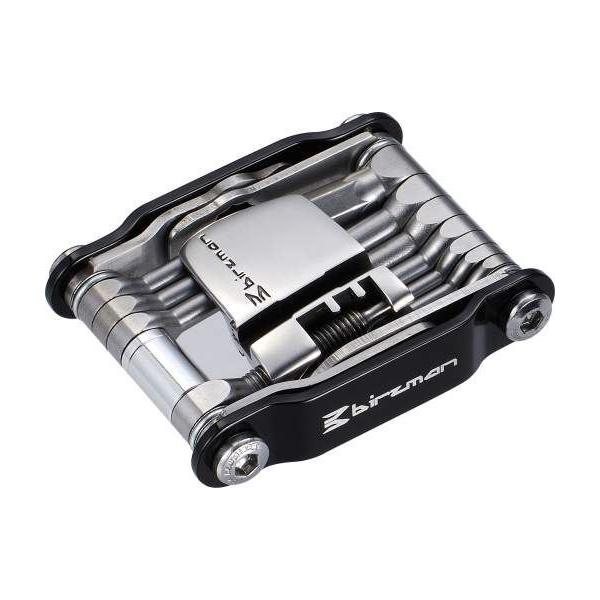 【Birzman(バーズマン)】 【4714247513389】 64660000 BZ E-version Mini Tools 20 携帯工具 20機能 ブラック自転車整備に最低必要な工具を揃えた携帯ツールセット内容 ・アーレンキー（2...