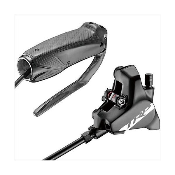 【TRP(ティーアールピー)】 【4717592029642】 97258000 HD-T912油圧ブレーキ＆レバーセット片側フラットマウント油圧式 ブラック / LEFTトライアスロンバイク、TT(タイムトライアル)バイク に最適な油圧ブ...