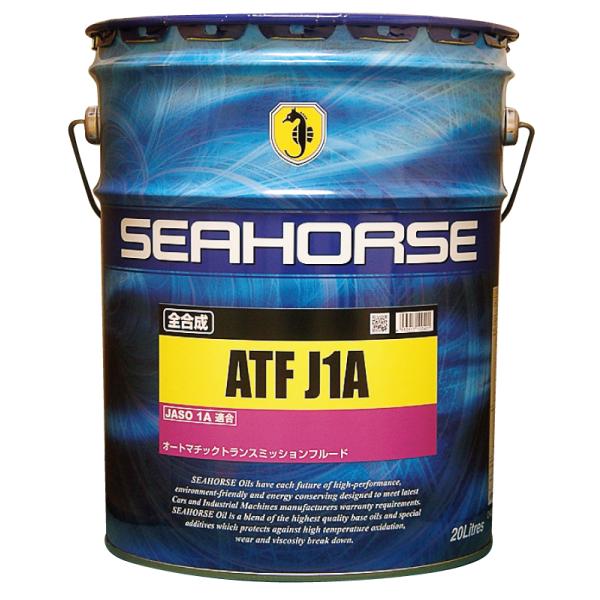 ATF-J1Aロングライフ・スラッジレスタイプの全合成D?/D?対応ATF■用途：全合成オートマチックトランスミッションフルード■仕様：JASO:1A適合品■荷姿：20Lペール■カラー：赤全合成ベースオイル使用。耐熱性、酸化安定性に優れたロ...