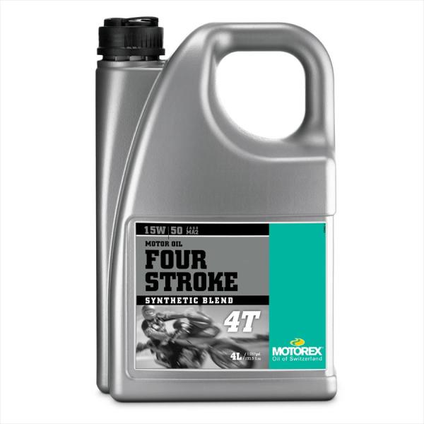 FOUR STROKE 4Tは、安定した潤滑膜でせん断安定性に優れており、あらゆる種類のバイクに幅広く適合します。15W/50は、夏用、もしくは高回転域(高回転型)を使用する場合におすすめです。●バイク用4サイクルエンジンオイル●夏用、もし...