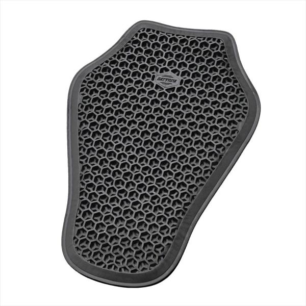 夏場のライディングでも蒸れにくく、風を効率的に通すメッシュプロテクター。衝撃吸収性を持つ素材をメッシュ構造で形成することで、空気層を確保しながら高い通気性を実現。走行風が内部を通り抜けるため、湿気や熱を効率的に逃がし、長時間の着用でも快適さ...